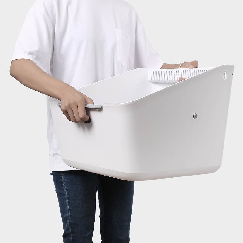 PETKIT PURA CAT กระบะทรายแมวคุณภาพ กว้างขวาง นั่งสบาย พร้อมเครื่องดูด ...