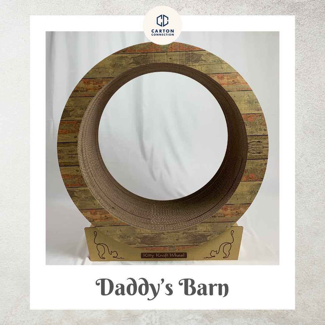 Carton Connection Kitty Kraft Wheel ลู่วิ่งแมว วงล้อวิ่งแมวพรีเมี่ยม ทำ ...