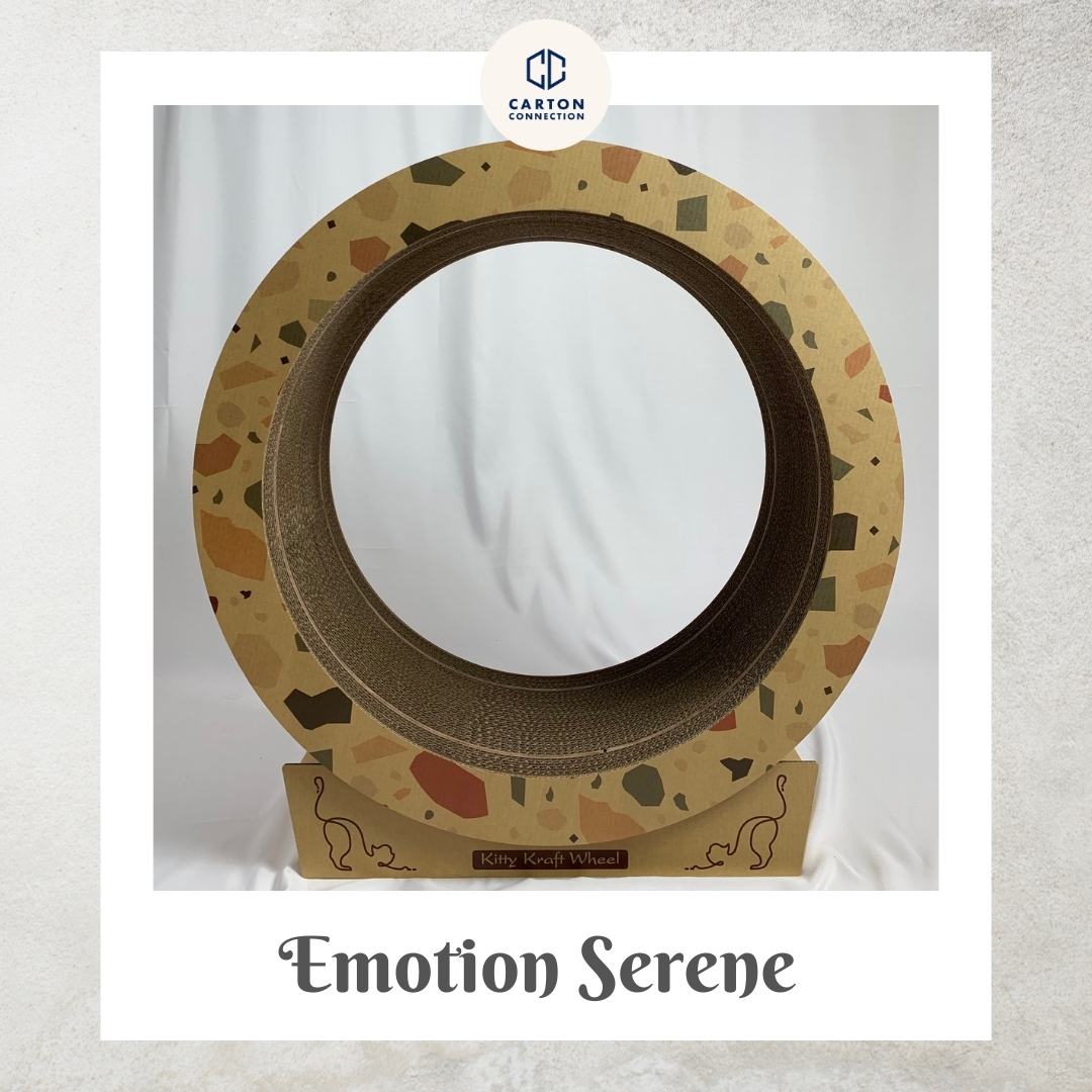 Carton Connection Kitty Kraft Wheel ลู่วิ่งแมว วงล้อวิ่งแมวพรีเมี่ยม ทำ ...