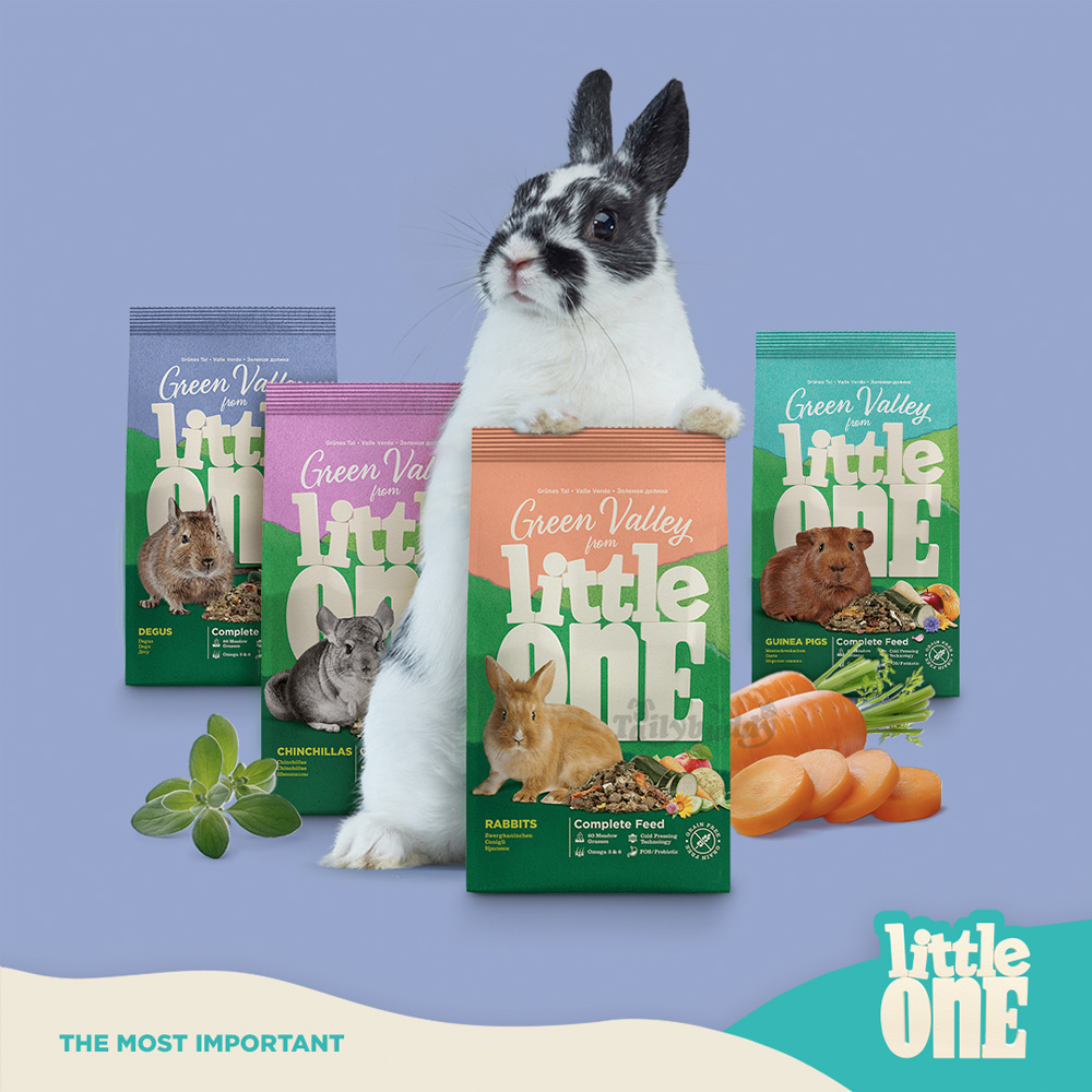 Little One "Green valley". Fiber food for rabbits อาหารกระต่าย สูตร ...